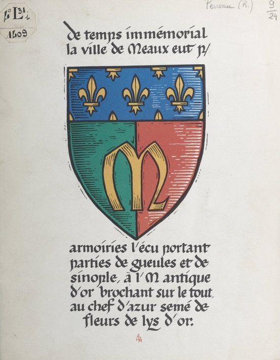 Les armoiries de Meaux (ebook), Robert Perreau | 9782402214827 | Boeken ...
