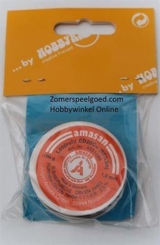 Soldeerdraad 1,0 mm 100 gram | bol