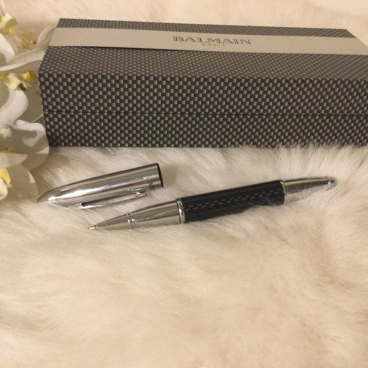 Balmain paris giftset pennen zwart | bol.com