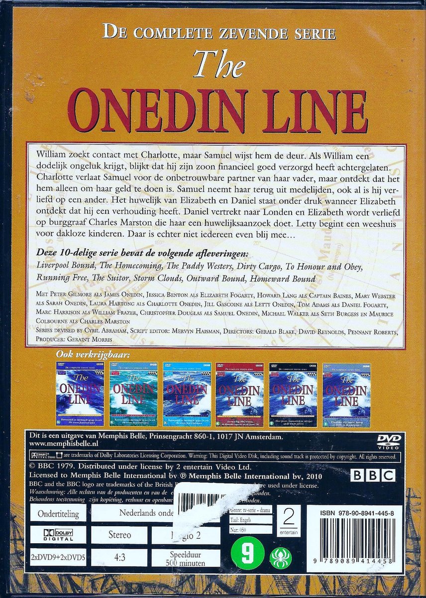 Onedin Line - Seizoen 7 (Dvd), Jessica Benton | Dvd's | bol
