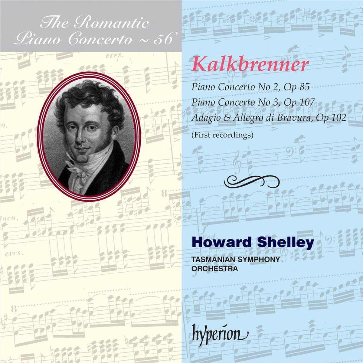 Kalkbrennerromantic Piano Concerto, Tasmanian Symphony Orchestra | CD (album) | Muziek | bol.com