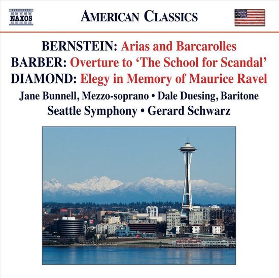 Bernstein - Barber - Diamond, Seattle Symphony Orchestra | CD (album ...