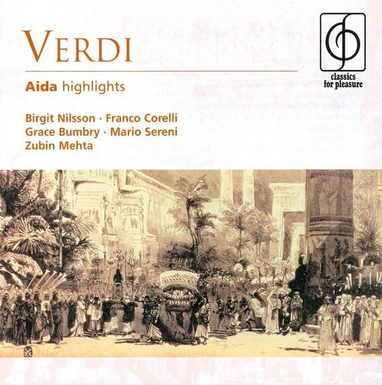 Verdi: Aida (Highlights), Zubin Mehta | CD (album) | Muziek | bol.com