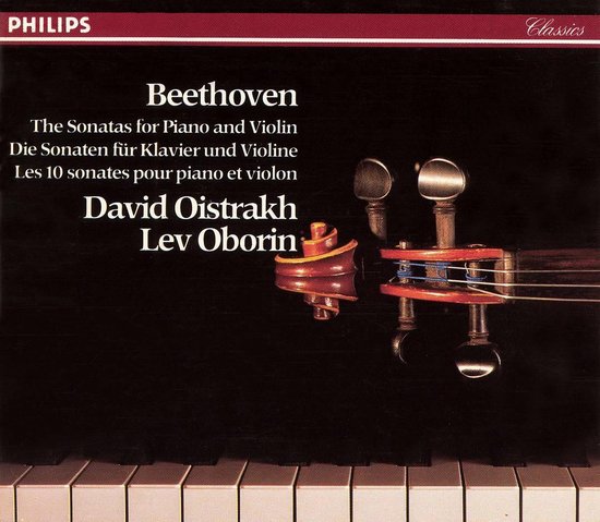 Beethoven: The 10 Violin Sonatas / Oistrakh, Oborin, David Oistrakh | CD (album) | Muziek | bol