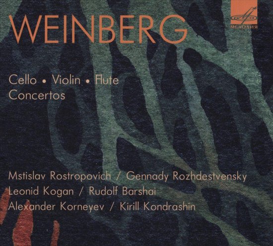 Weinberg: Cello, Violin, Flute Concertos, Gennady Rozhdestvensky | CD (album) | Muziek | bol