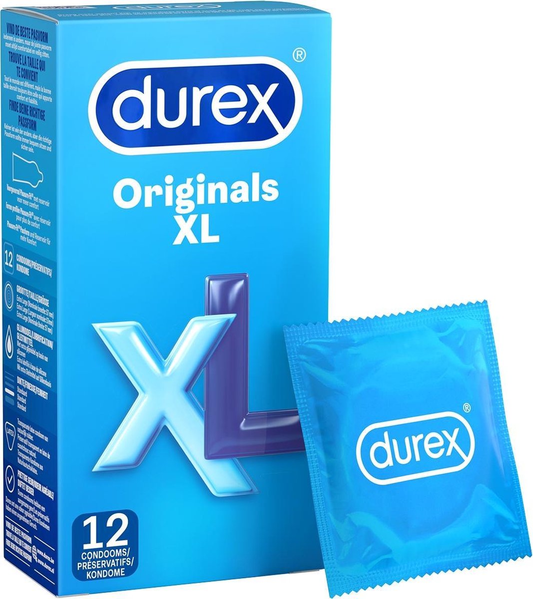 Durex XL Power Condooms - 4 x 12 stuks | bol.com