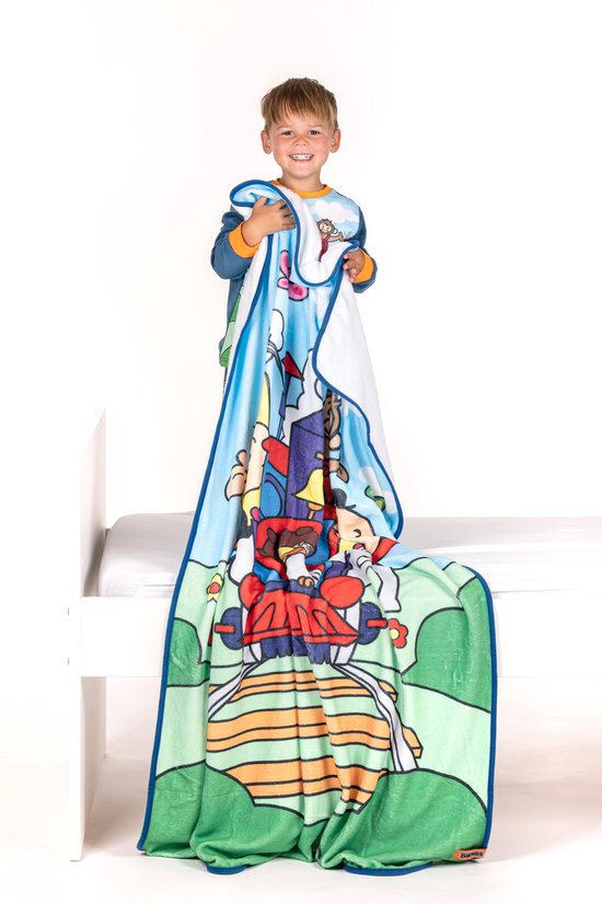 Bumba Plaid trein: 150x110 cm | bol.com