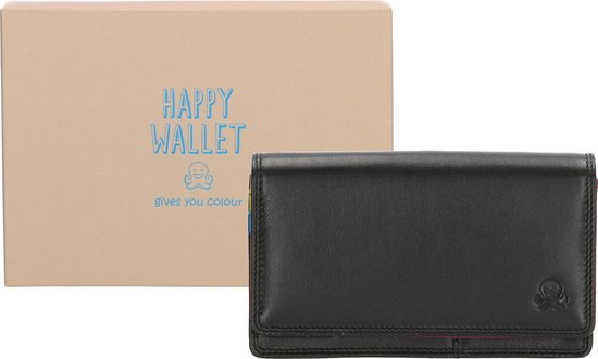 Happy Wallet Colourful Portemonnee - Rainbow | bol