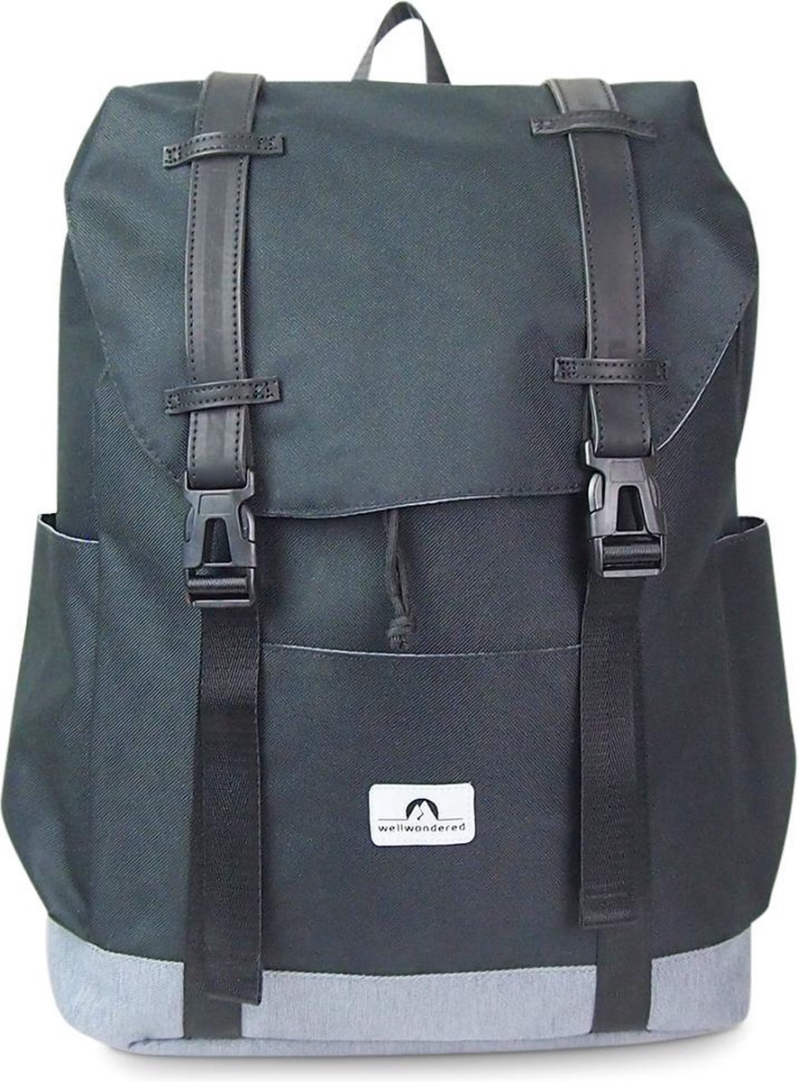 WellWandered Peaks - Rugzak - Rugtas met Laptopvak - Overslag en ...