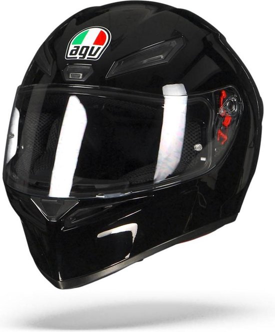 Agv K1 Mono Zwart Integraalhelm - Motorhelm - Maat L | bol.com