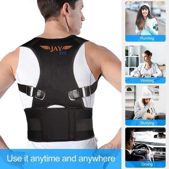 Rugbrace tegen Rugklachten - Complete Brace tegen Rugpijn - Verbeterde ...