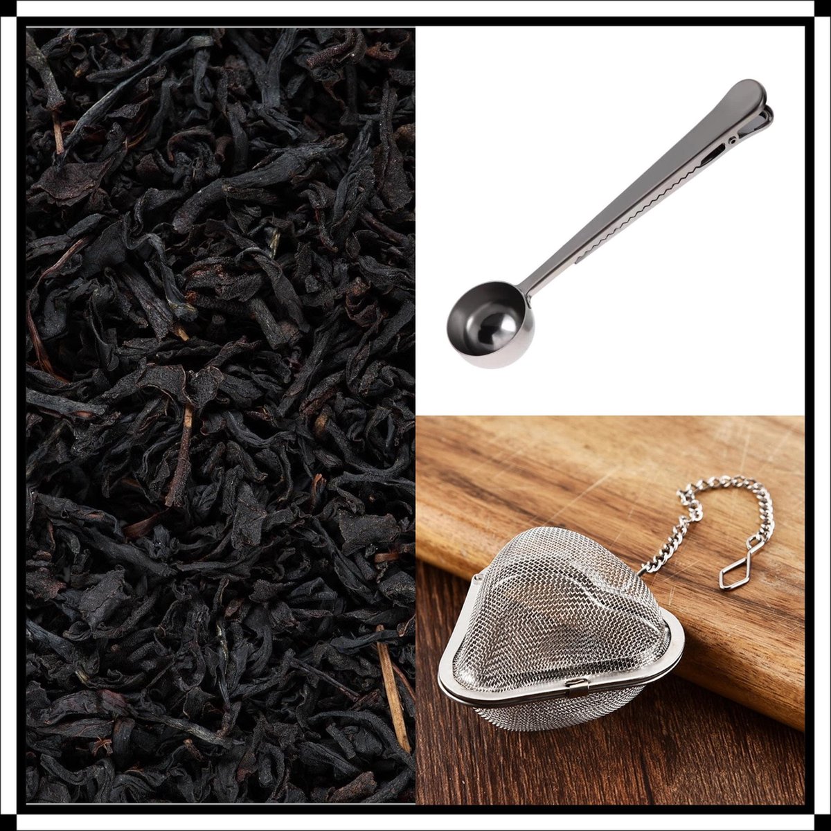 losse thee set - thee hartje - thee ei - thee zeef - losse thee - thee ...