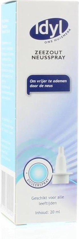 Idyl Neusspray zeezout 20 ml | bol.com