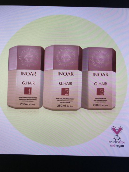 Inoar G Hair 3x250ml Original braziliaanse keratine behandeling ...