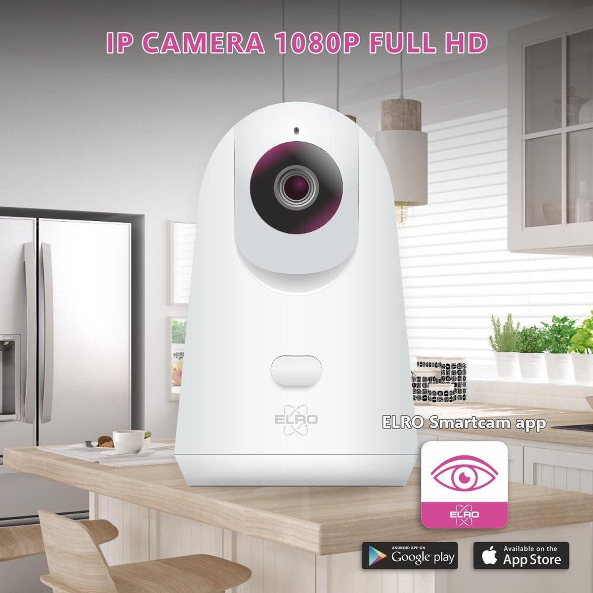 ELRO CC4000 Wifi Bewakingscamera - Full HD 1080P - IP ...