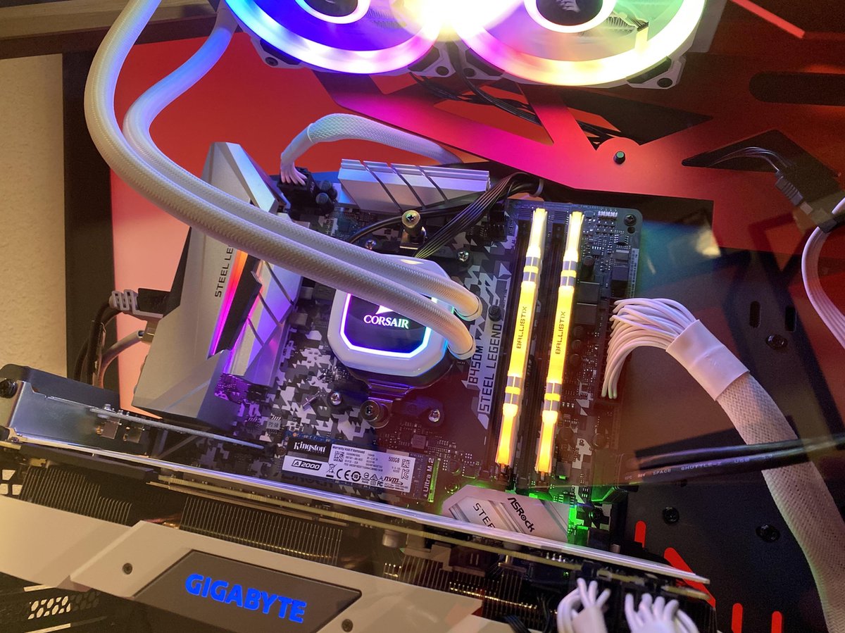 Ultra High End Game PC - Ryzen 7 3700x - RTX 3070 !! - RGB Waterkoeling ...