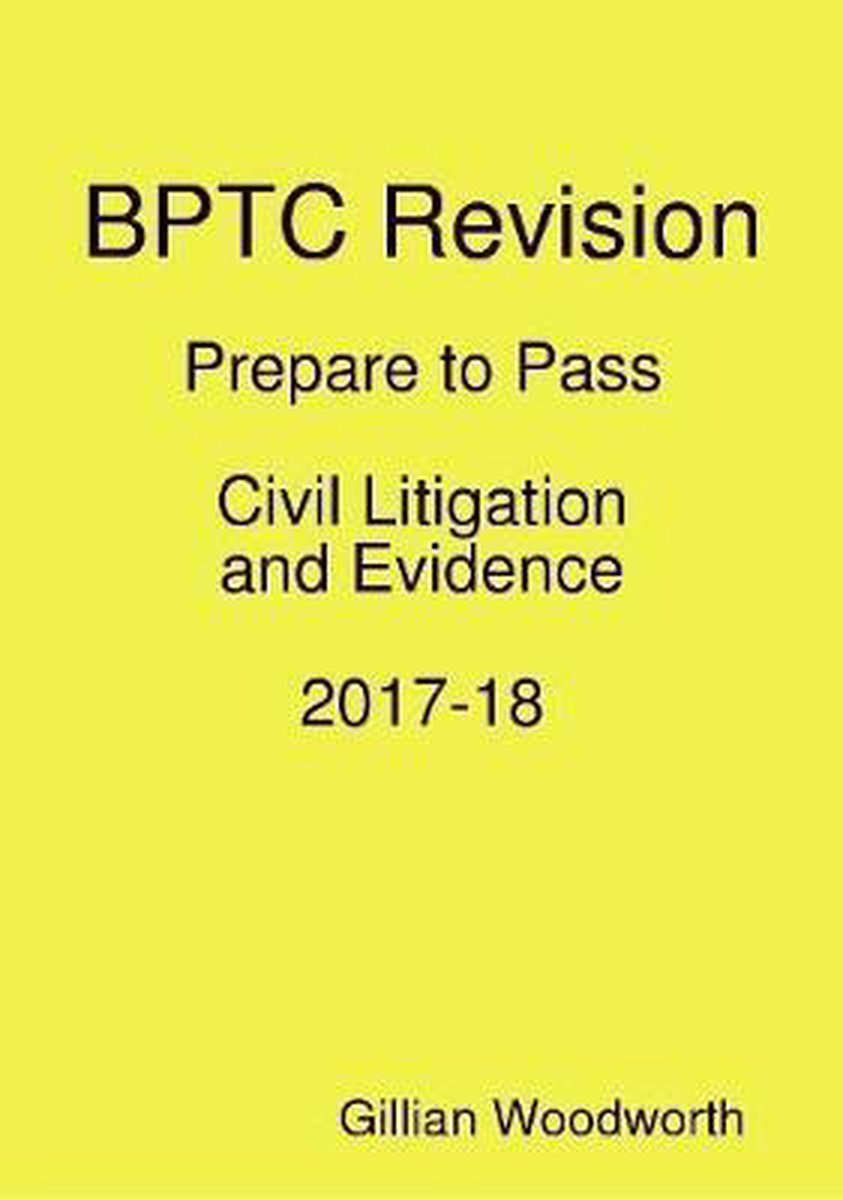 Bptc Revision | 9780244948061 | Gillian Woodworth | Boeken | bol