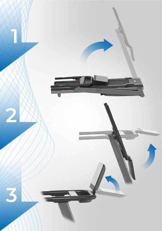 Inklapbare Loopband Evolve Fitness HT-150 - Uitstekende Garantie ...