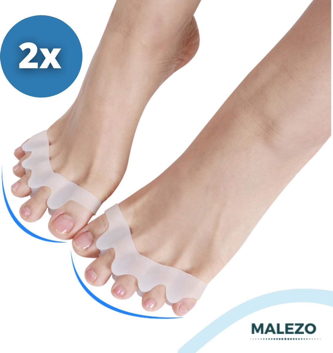 Tenenspreider (2 Stuks) - Voor Alle Tenen - Correctie - Hamertenen ...