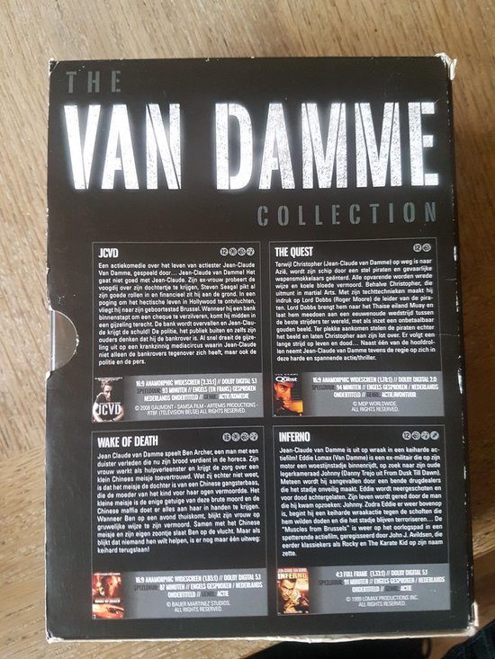 Van Damme Collection (Dvd), Jean Claude Van Damme | Dvd's | bol