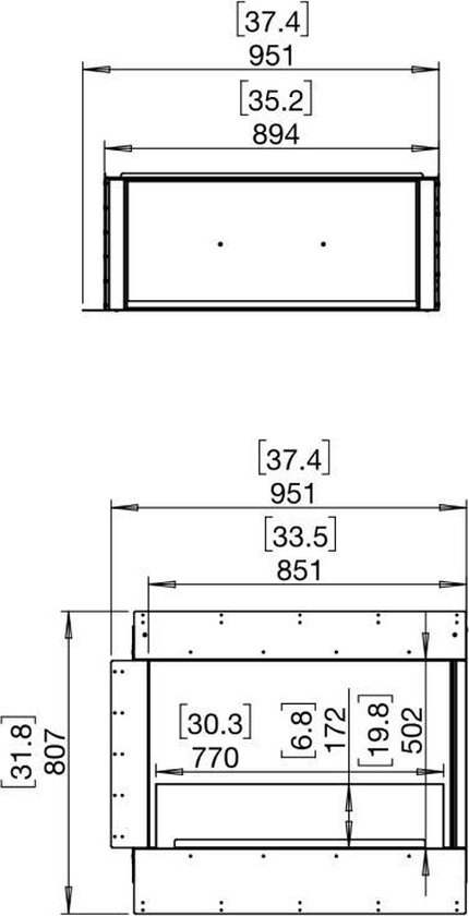 Eco Smart Fires Flex 32RC Bio-ethanol Inbouwhaard Rechterhoek | bol.com