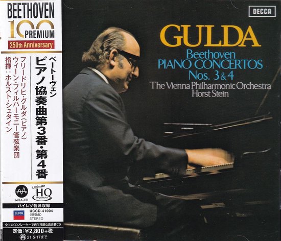 Friedrich Gulda - Beethoven: Piano Concertos Nos. 3 & 4 (CD), Friedrich ...