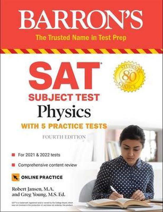 SAT Subject Test Physics | 9781506263090 | Robert Jansen, M.A. | Boeken ...