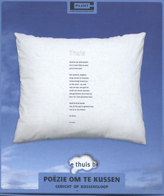 Poezie om te kussen - Kees Spiering gedicht: thuis, op kussensloop SL54 ...