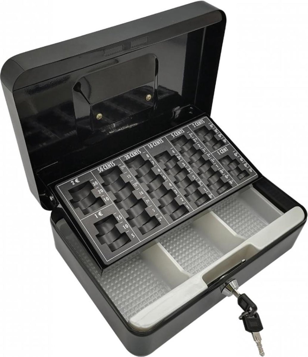 Geldkistje met sleutel | Geldkist | Geldkistje | Geldkluis | Staal ...