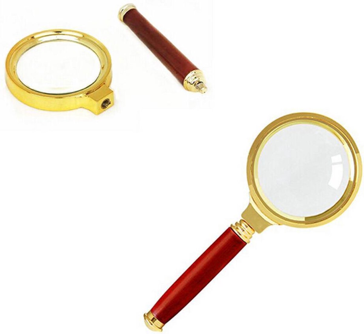 Loep 80 mm - 10 x vergroten - klassiek model - demontabel | bol.com