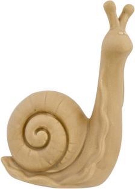 Slak Matt Finish Beige 12x6xh18,5cm Andere Keramiek | bol