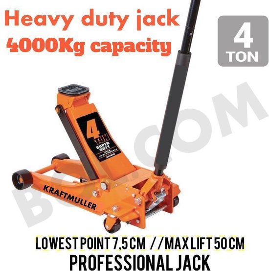 Heavy duty jack 4T | bol