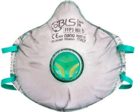 BLS Zer0 030 Cup - FFP3 RD - Mondmasker - Stofmasker - Adembescherming ...
