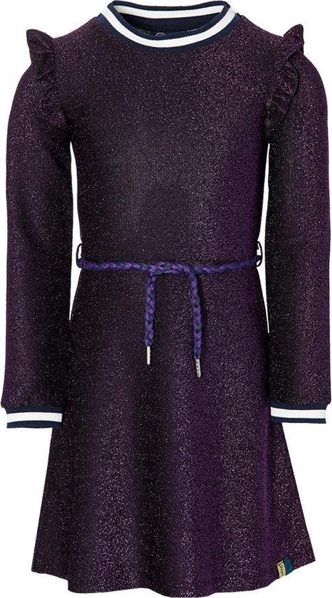Quapi jurk Desa paars glitter | bol