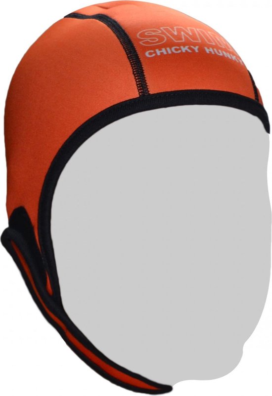 Neopreen cap - Neopreen badmuts Oranje Neoprene Swim Cap - Unisex ...