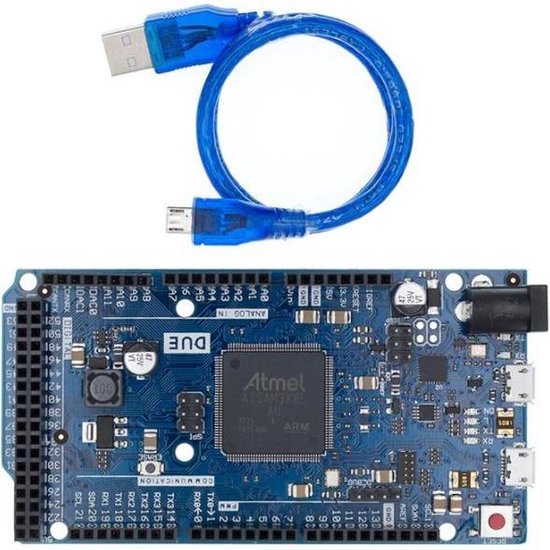 Due R3 - Arduino Due R3 Compatible - 32 bit ARM cortex-M3 microcontroller - Inclusief... | bol.com