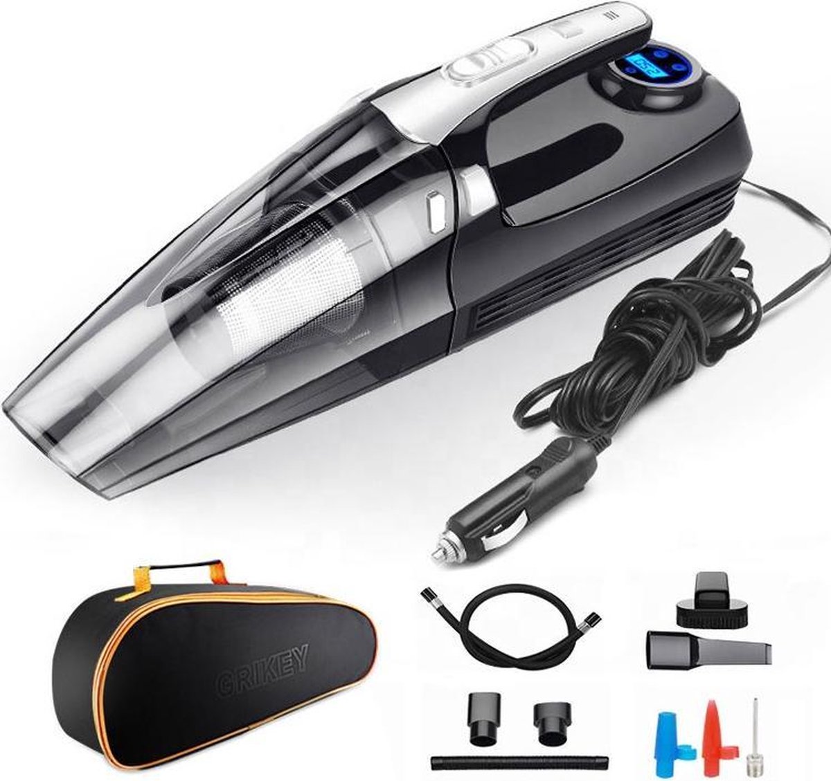 Autostofzuiger 4 in 1 - Handstofzuiger - Auto stofzuiger - Waterdicht ...