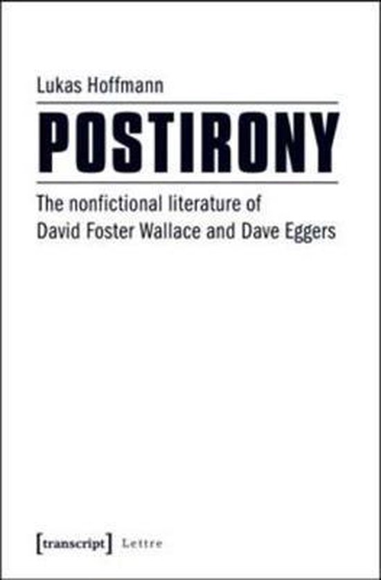 Postirony | 9783837636611 | Lukas Hoffmann | Boeken | bol.com