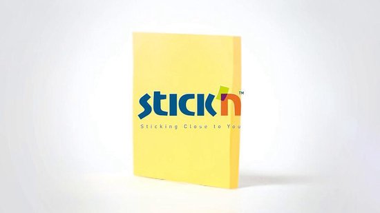 Stick'n Sticky Notes - 76x101mm - Mango - 50 Memoblaadjes - 3 Penvrije ...
