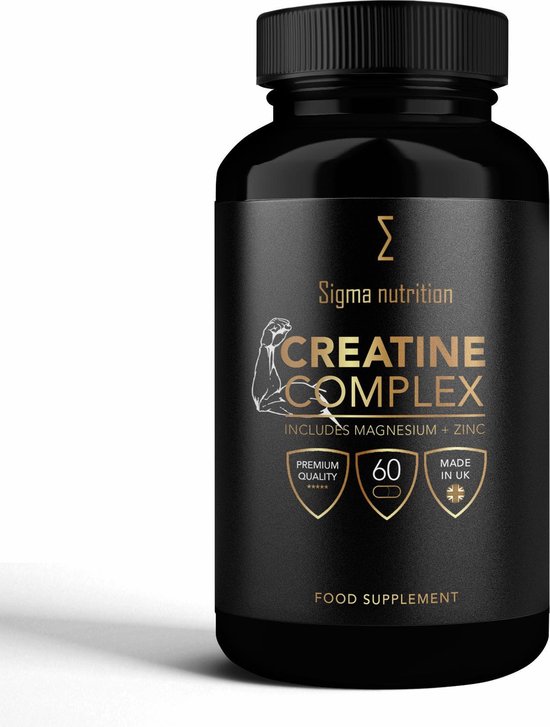 Sigma Nutrition - Creatine Complex - Spiergroei - Workout - Sporten ...