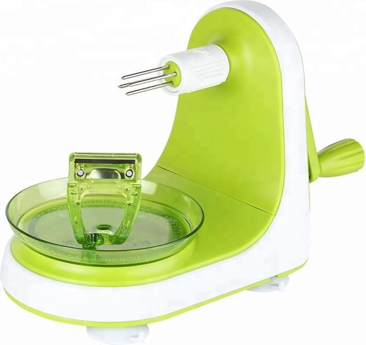 Appelschilmachine - Kunststof/RVS - Groen/Wit | bol.com