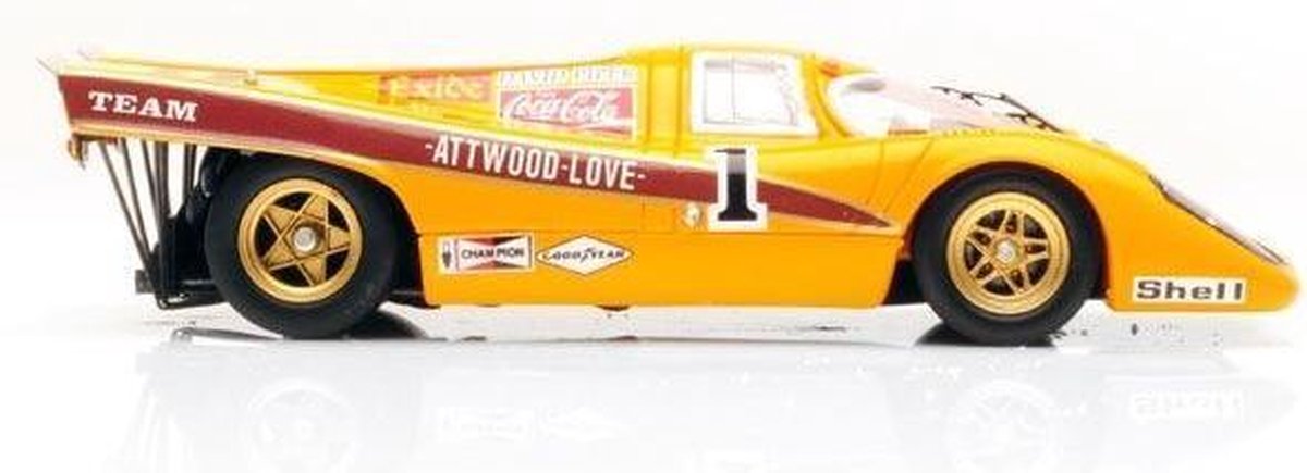 Porsche 911K TSM 1:43 1970 Gunston Coca Cola TSM114311 9H Kyalami | bol