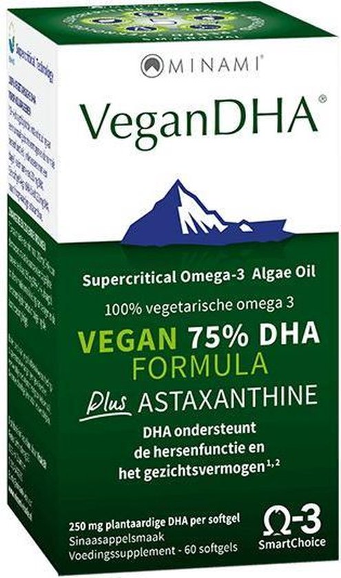 Minami Vegan Dha 75% 60 softgels | bol.com