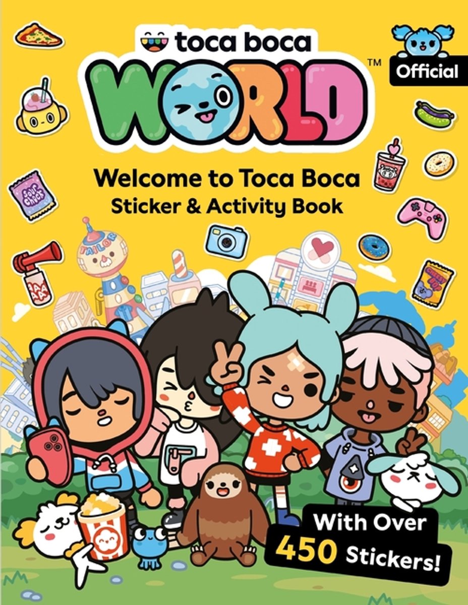 Toca Boca- Toca Boca World: Welcome to Toca Boca Sticker & Activity ...