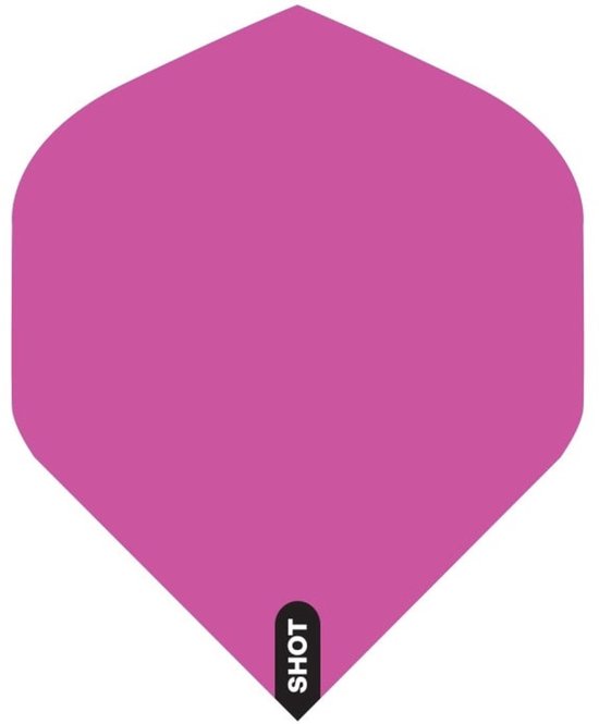 Shot Plain Pink No.2 Dartflight | bol