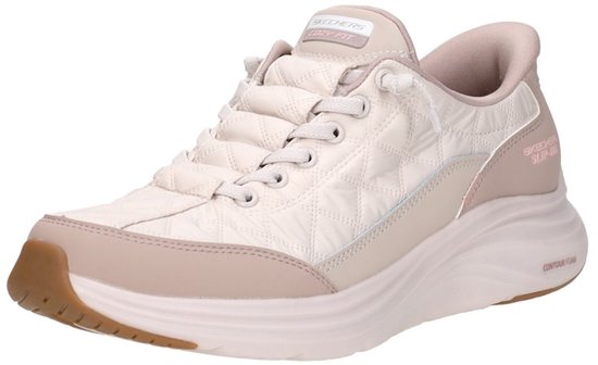 Skechers CONTOUR FOAM Dames Sneakers - Naturel | bol