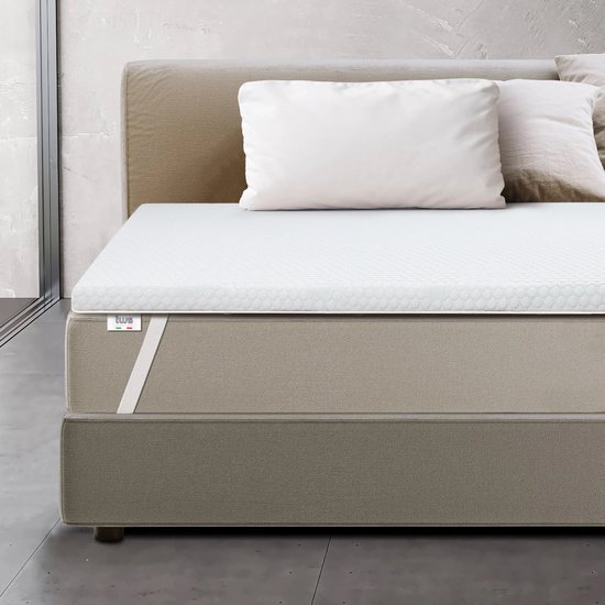 The White Stone Traagschuim topmatras 180 x 200 cm | Matras topmatras 6 ...