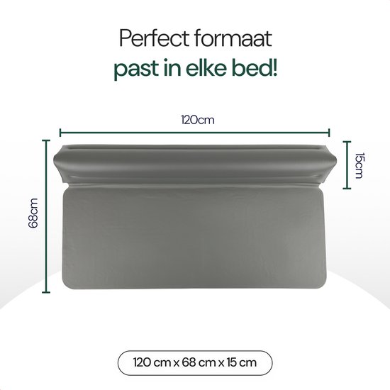 Cavedo Opblaasbare Bedrand 120cm – Bedhekje & Bedrail ...