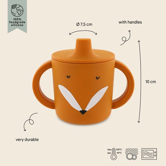 Silicone Sippy Cup - Mr. Fox | bol