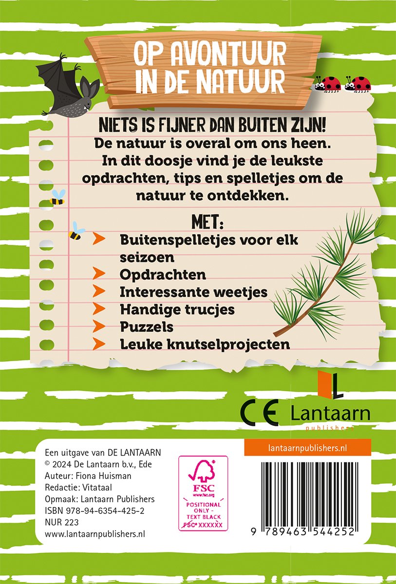 Op avontuur in de natuur - 40 kaarten met spelletjes, weetjes en ...